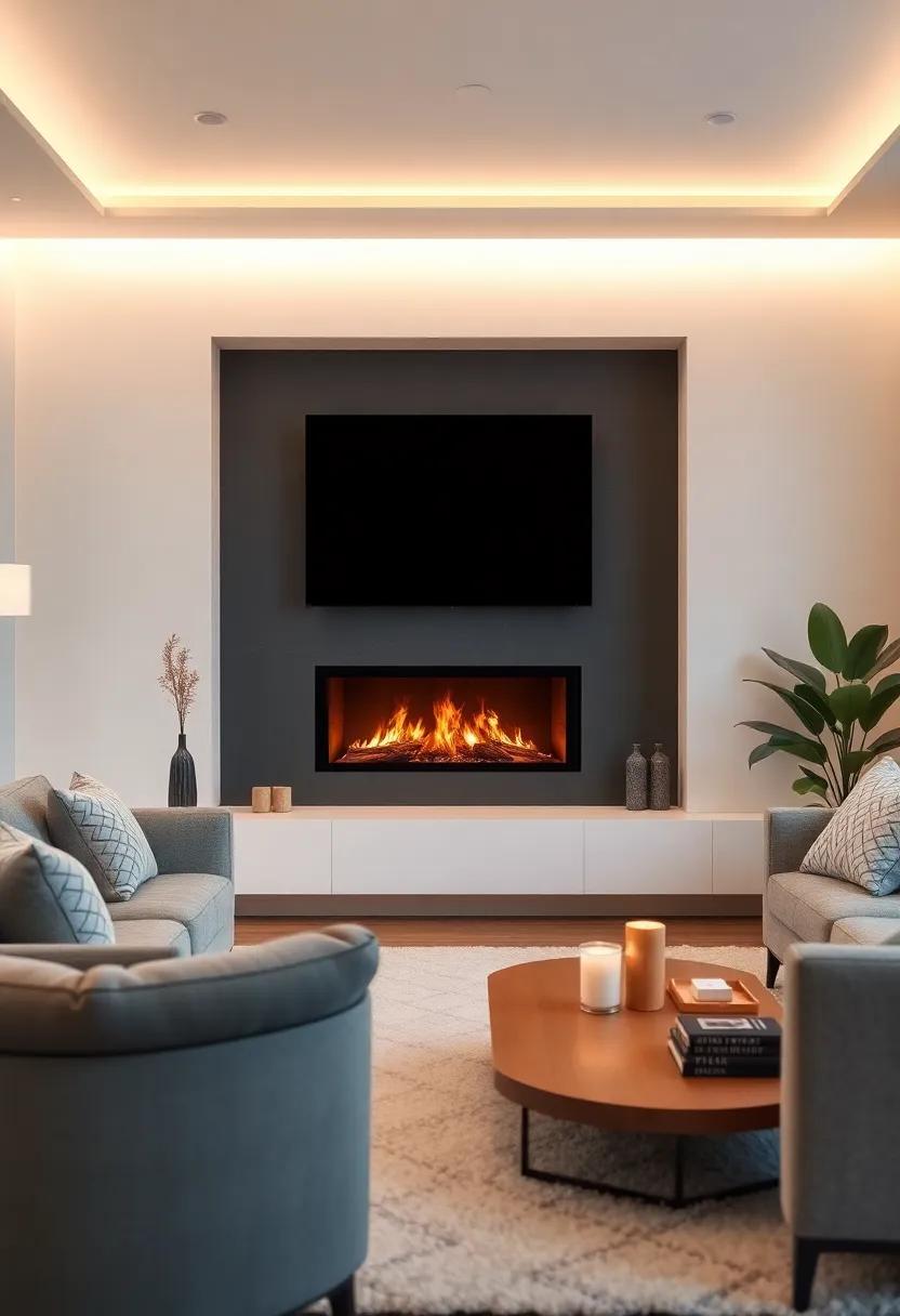 25 Cozy Small Living Room Fireplace Ideas: Enhance Warmth with Soft ...