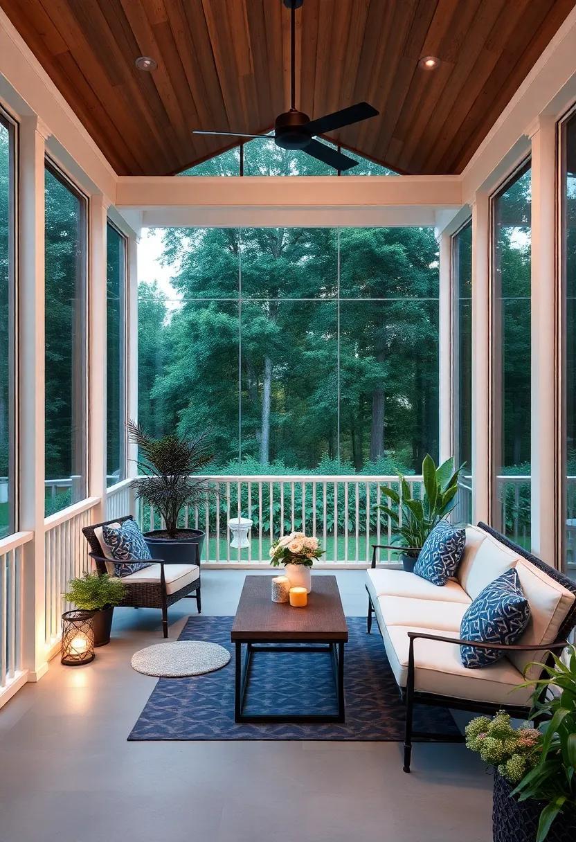 25 Magical Screened Porch Ideas with Soft Lighting to Transform Your Space