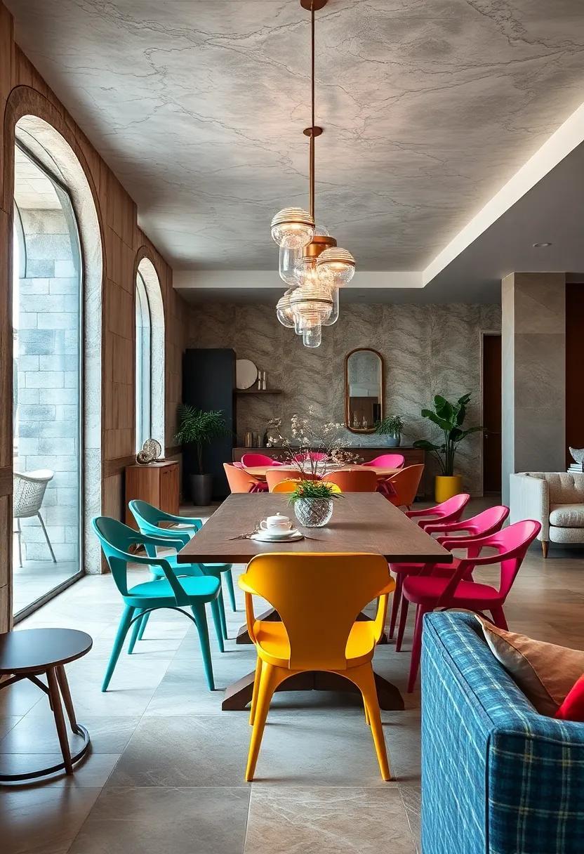 27 Colorful Chairs to Revitalize Your Dining Area | Vibrant Dining Room ...