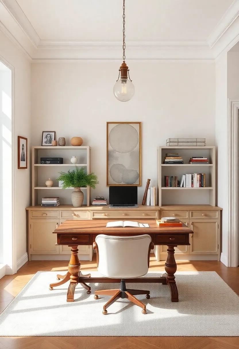 29 Grandmillennial Home Office Ideas: Timeless Antique Desks for ...