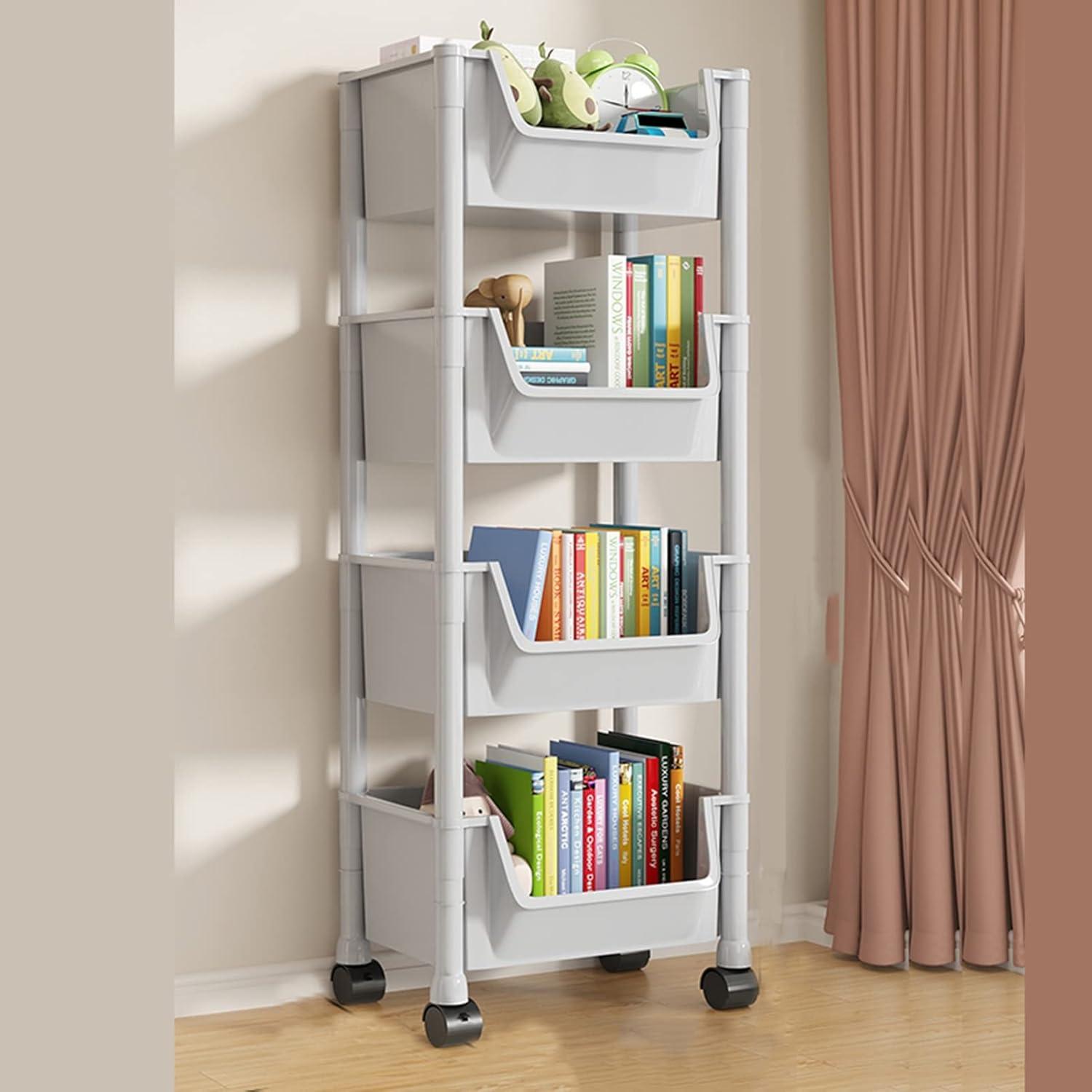 Maximizing Small Spaces: 4-Tier Storage Trolley Ideas & Tips
