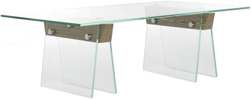 Safavieh Modern Loft Grey Glass Coffee Table Review | Style ...