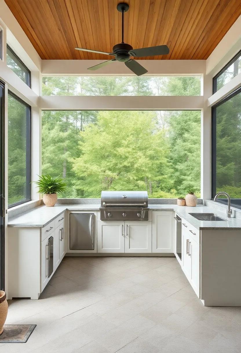 Transform Your Screened Porch: Stylish Outdoor Kitchens with Smart ...