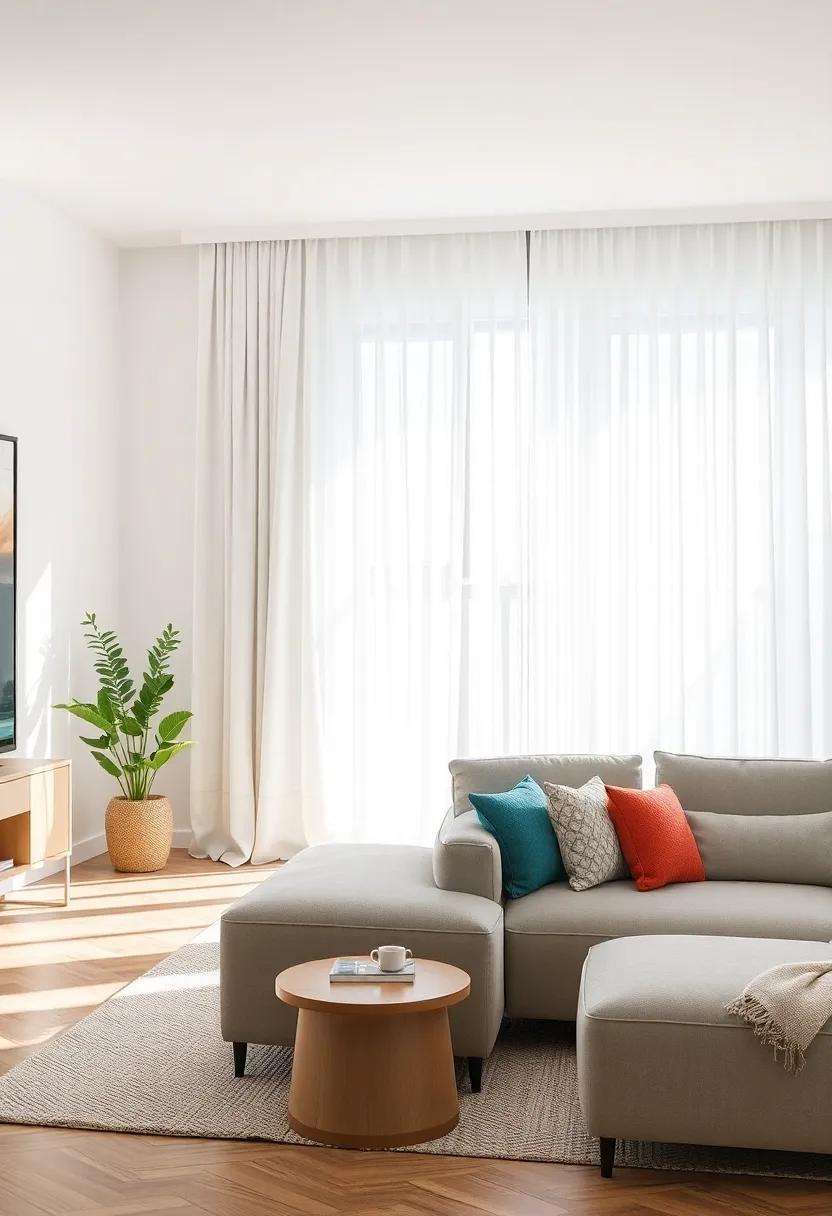 Transform Your Space: Inspiring Bright and Airy Living Room Curtain ...