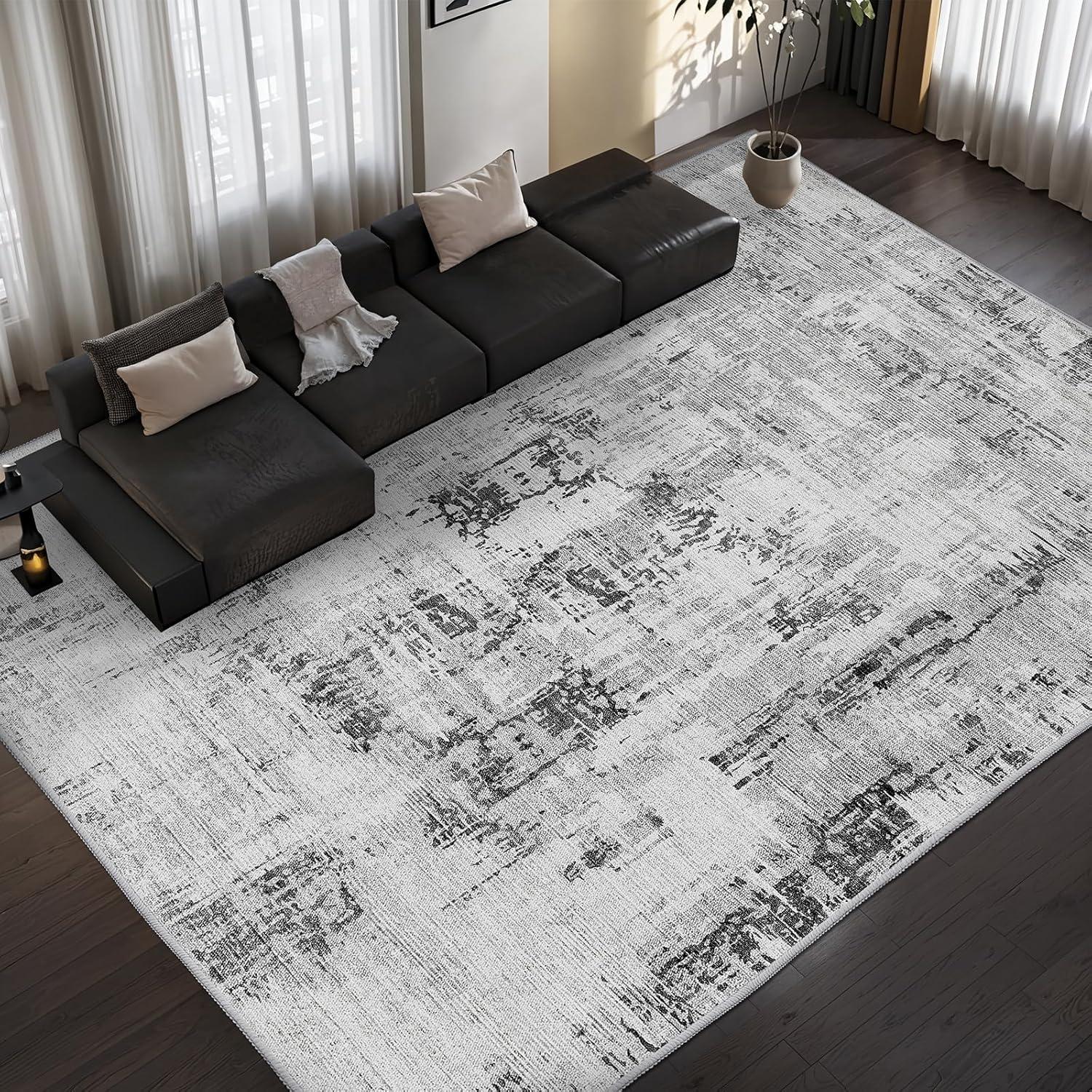 Why We Love the Vamcheer Washable Rug for Busy Spaces | Durable & Easy ...