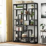Exploring the Tribesigns Rustic Geometric Bookshelf: Our Thoughts ...