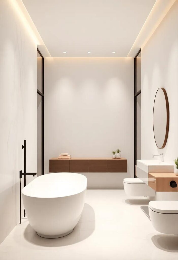 Embracing Elegance: The Art of Luxury Minimalist Bathroom Design for ...