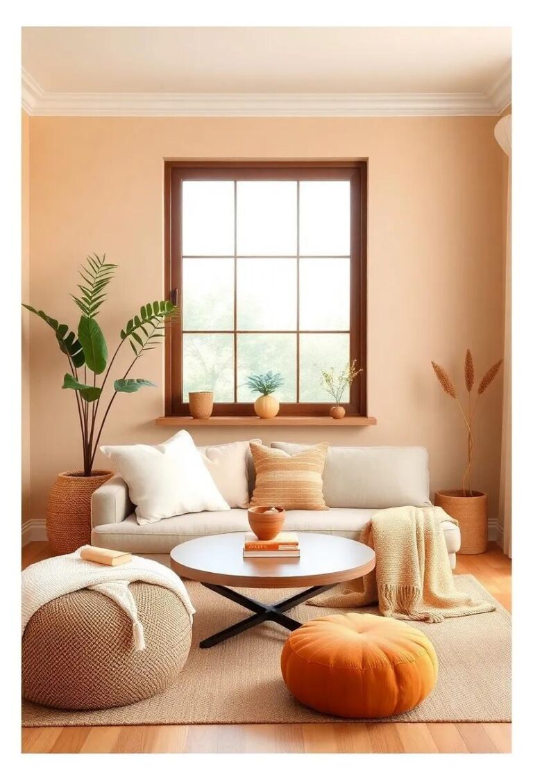 Embrace Comfort: Transform Your Home with Warm Caramel & Cream Color ...