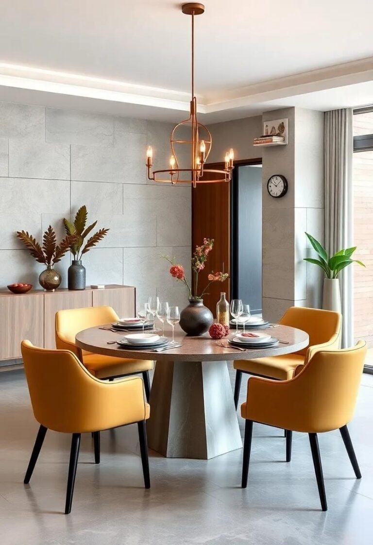 29 Inspiring Round Dining Table Decor Ideas to Transform Your Eating Space
