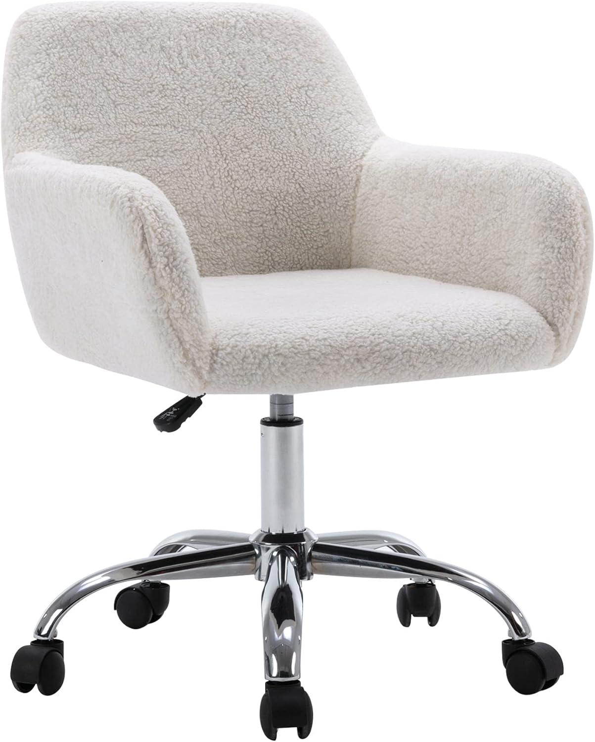 Why We Love the KCC Faux Fur Vanity Chair | Perfect Blend of Comfort ...
