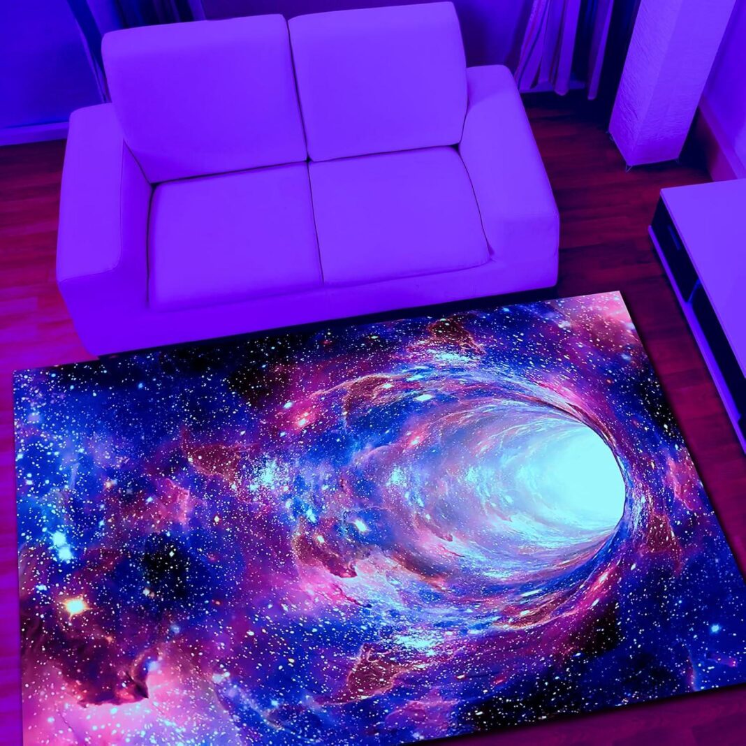 Our Experience with the Galaxy Area Rug: Stylish Glow and Vibrant Vibe ...