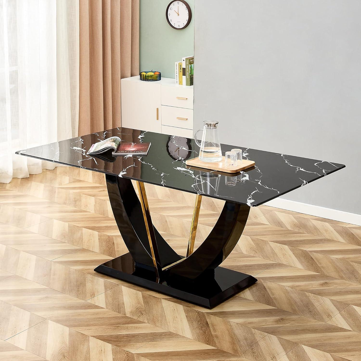 71" Glass Dining Table Review for 6-8 Guests | Our Honest Take