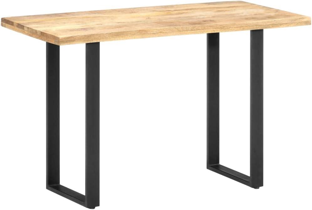 Why We Love Our Solid Mango Wood Kitchen Peninsula Table | Durable ...