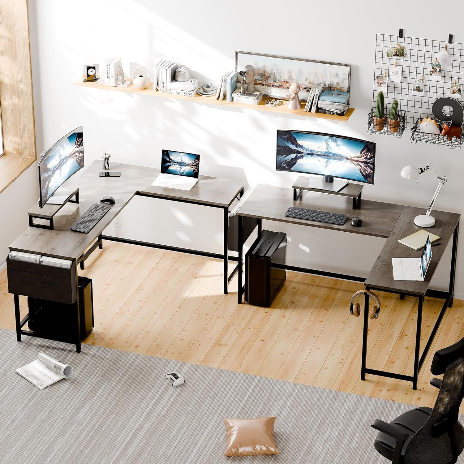 Why We Recommend SUNLEI's Sturdy 66" L-Shaped Desk for Any Office ...