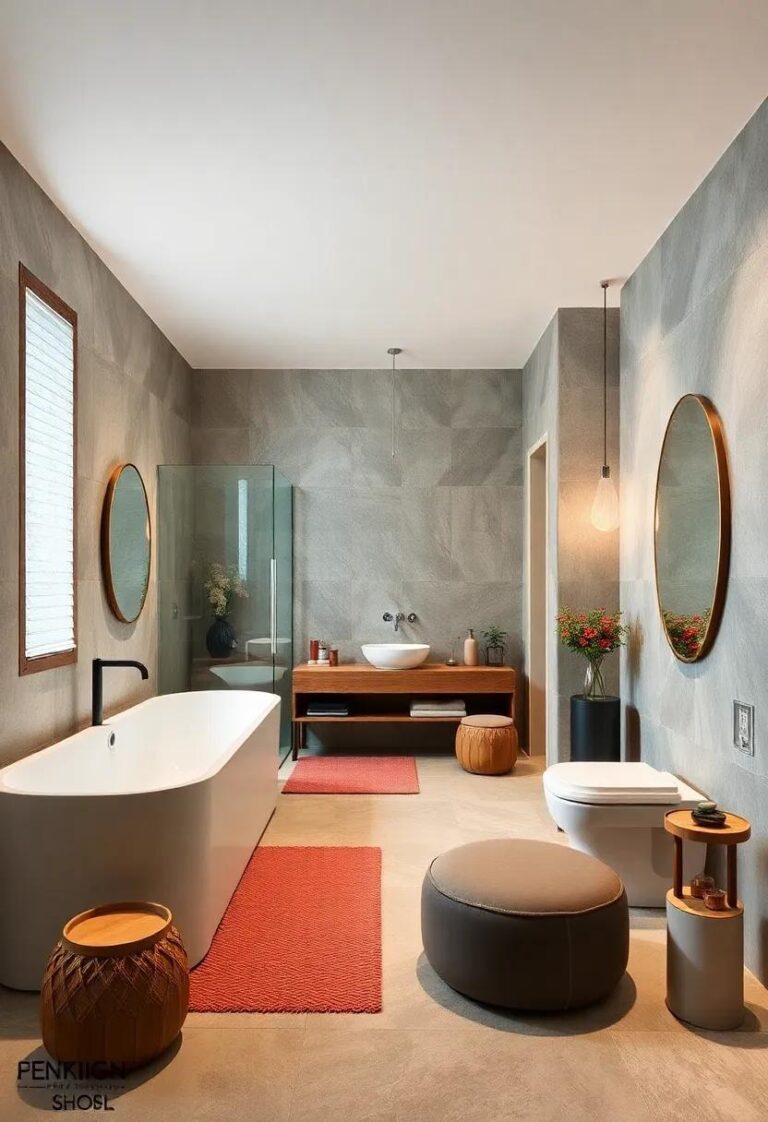24 Inspiring Contemporary Ensuite Bathroom Designs That Blend Style and ...
