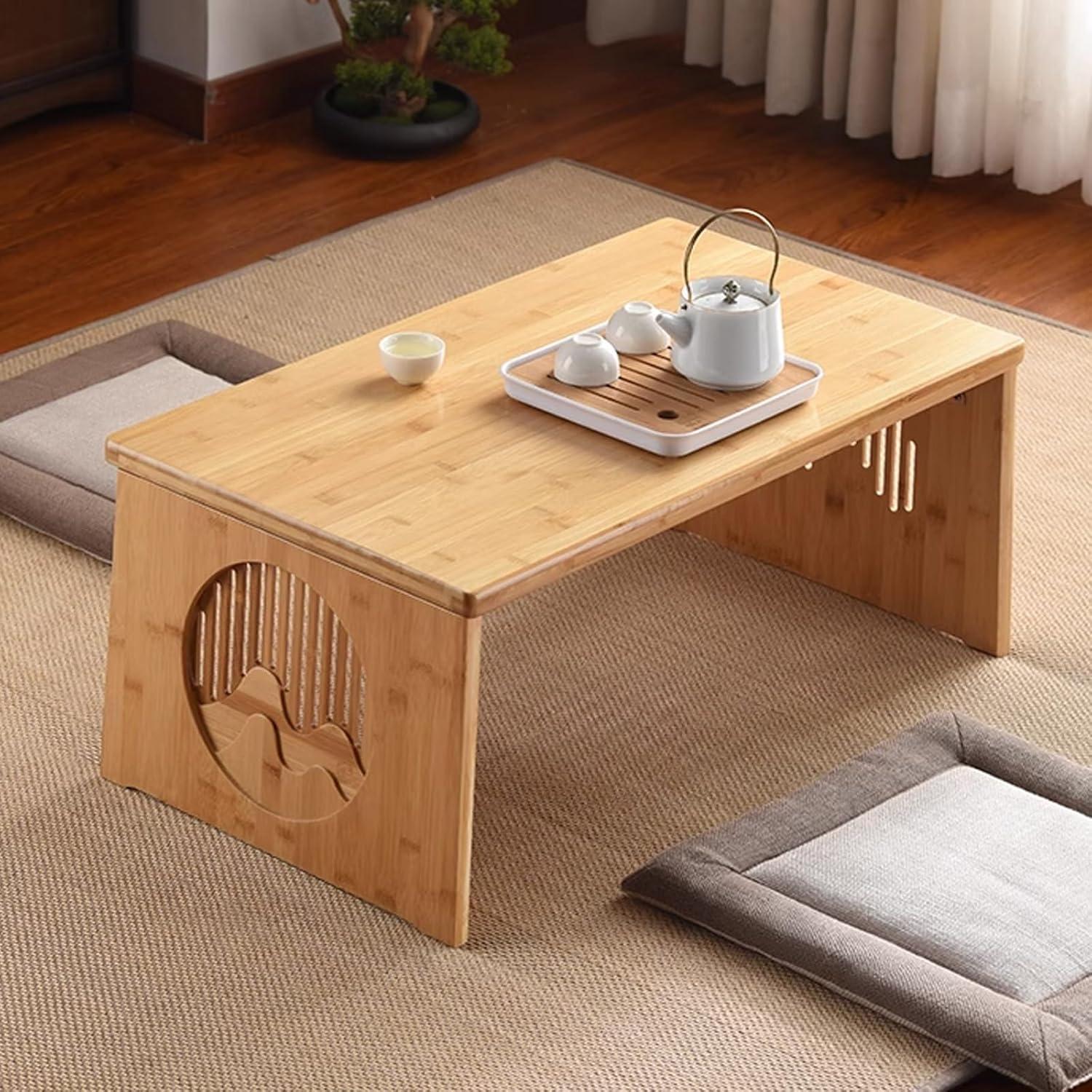 Discovering Comfort and Style: Bamboo Japanese Floor Table Review