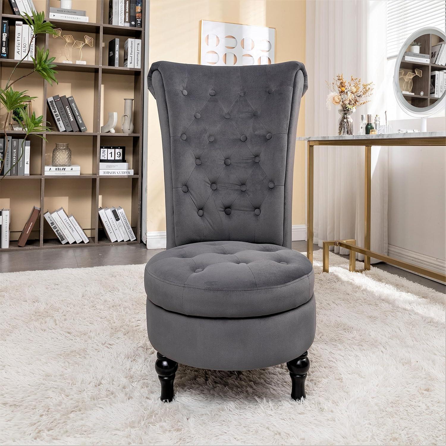 Royal High-Back Velvet Accent Chair Review: Comfort & Style Insights
