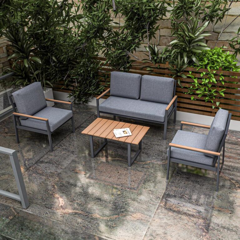 KMX Aluminum 4-Piece Patio Set Review | Our Honest Take & Buyer Insights