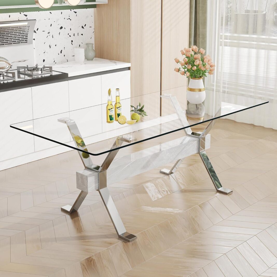 Durable Tempered Glass Dining Table Review | Modern Elegance Uncovered