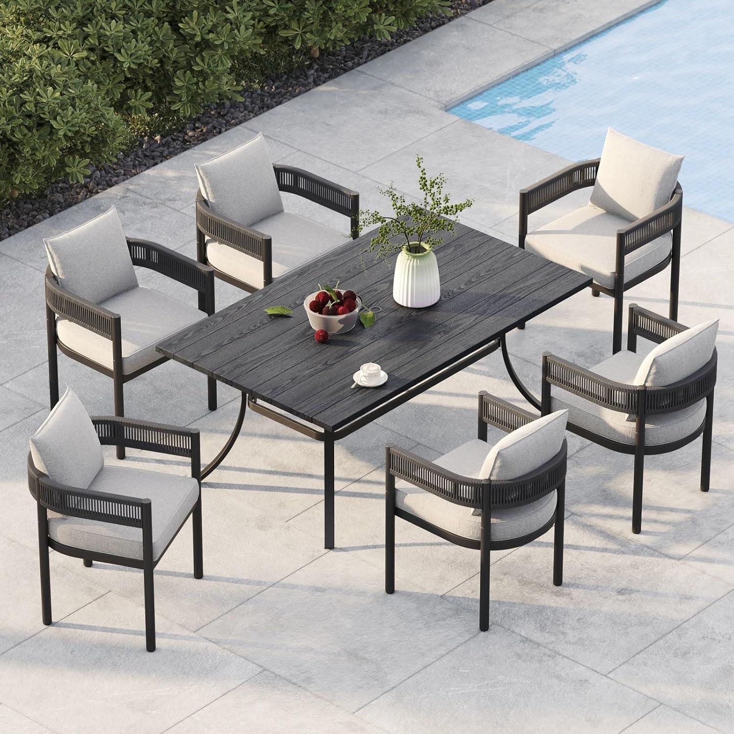 Grand Patio Outdoor Dining Set: Perfect Deck Dining Solution