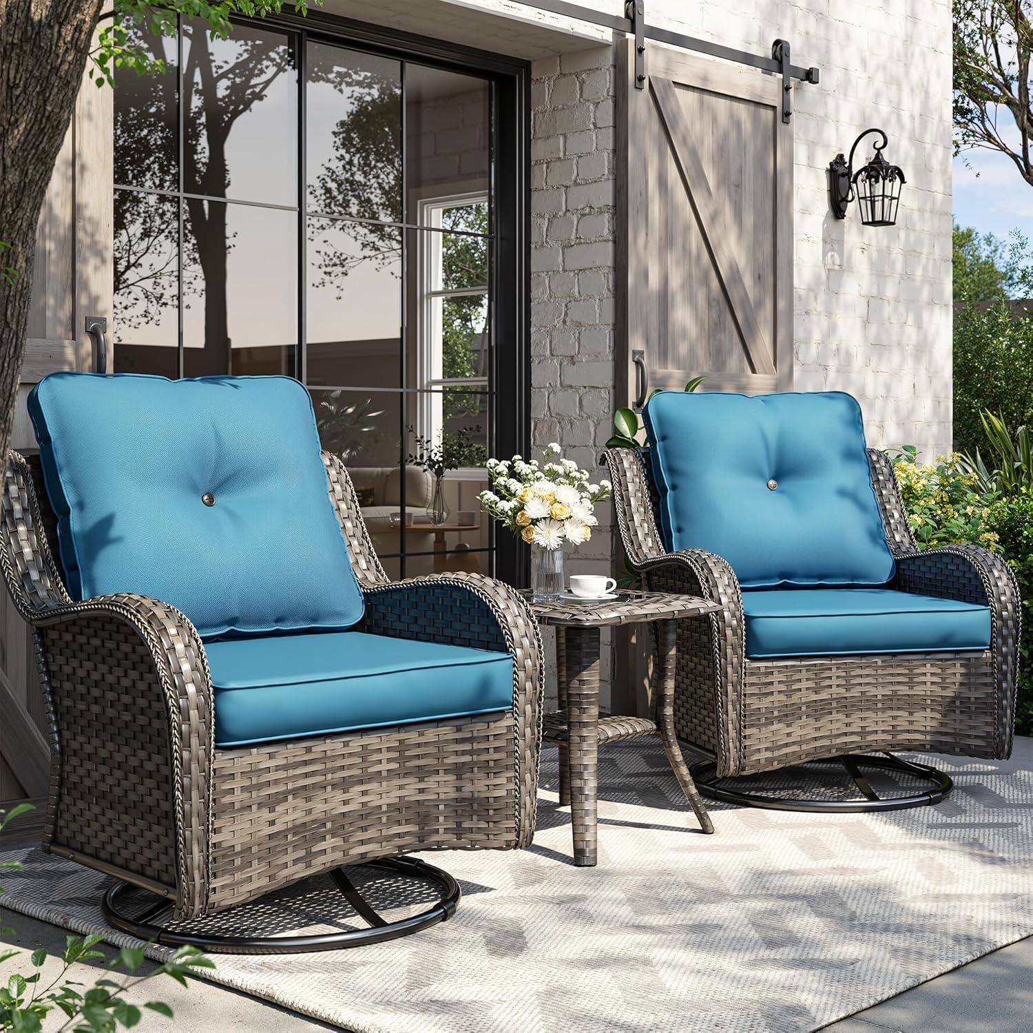 Relax and Rotate | MAELSTROM 360° Wicker Patio Set Review & Features