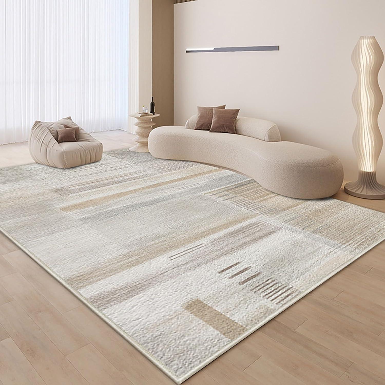 Indoor Living Room Rug D,118x157in — how it fits your space - YONOHOME