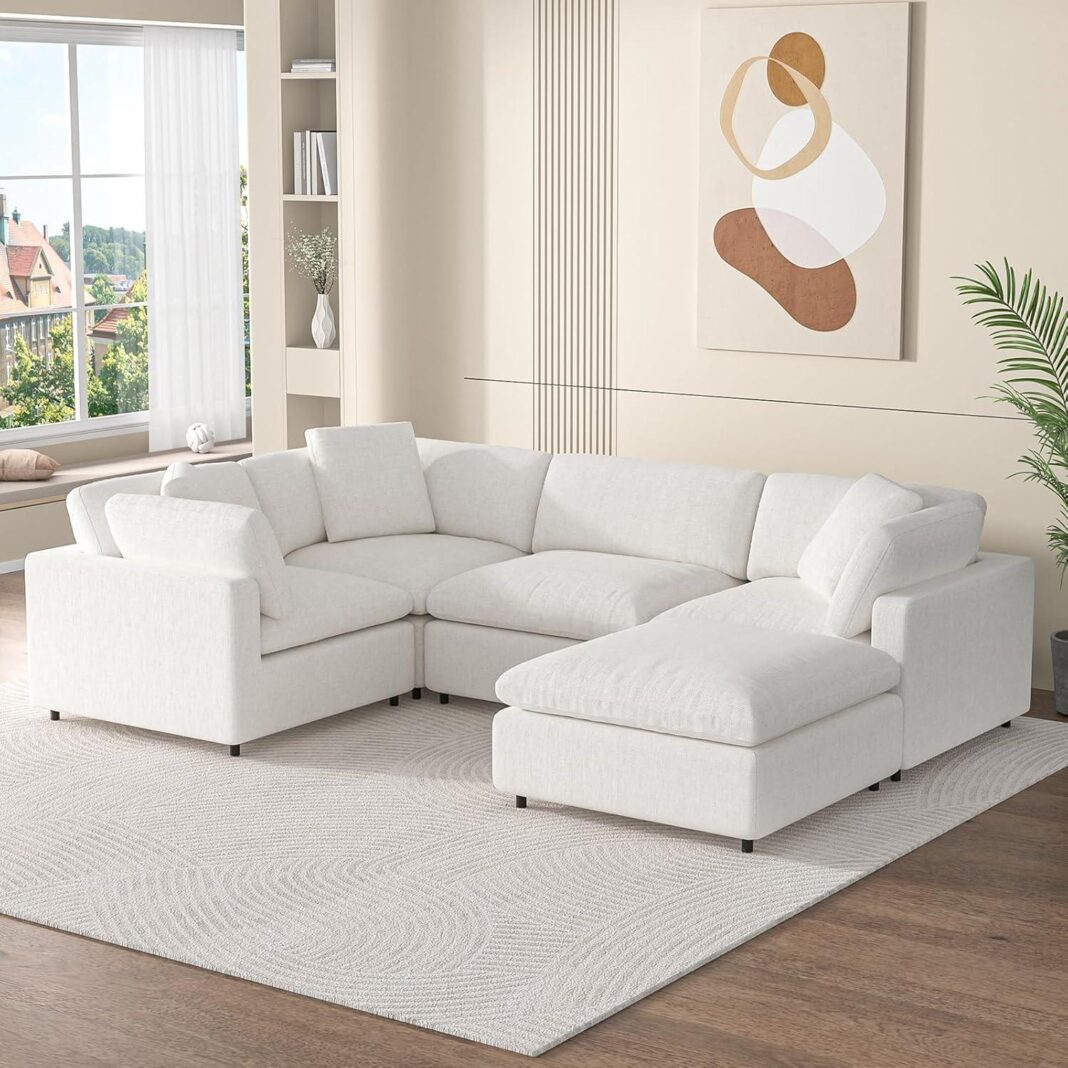 Skokliz 119" Oversized Sectional: Room Fit & Placement Guide